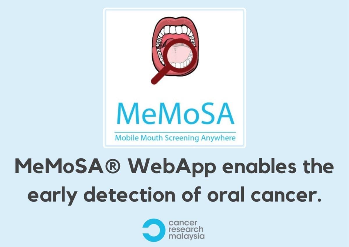 MeMoSa® WebApp enables the early detection of oral cancer. - Cancer ...