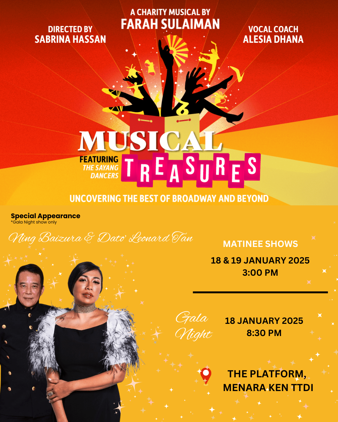Musical Treasures – Charity Musical Show - Cancer Research Malaysia