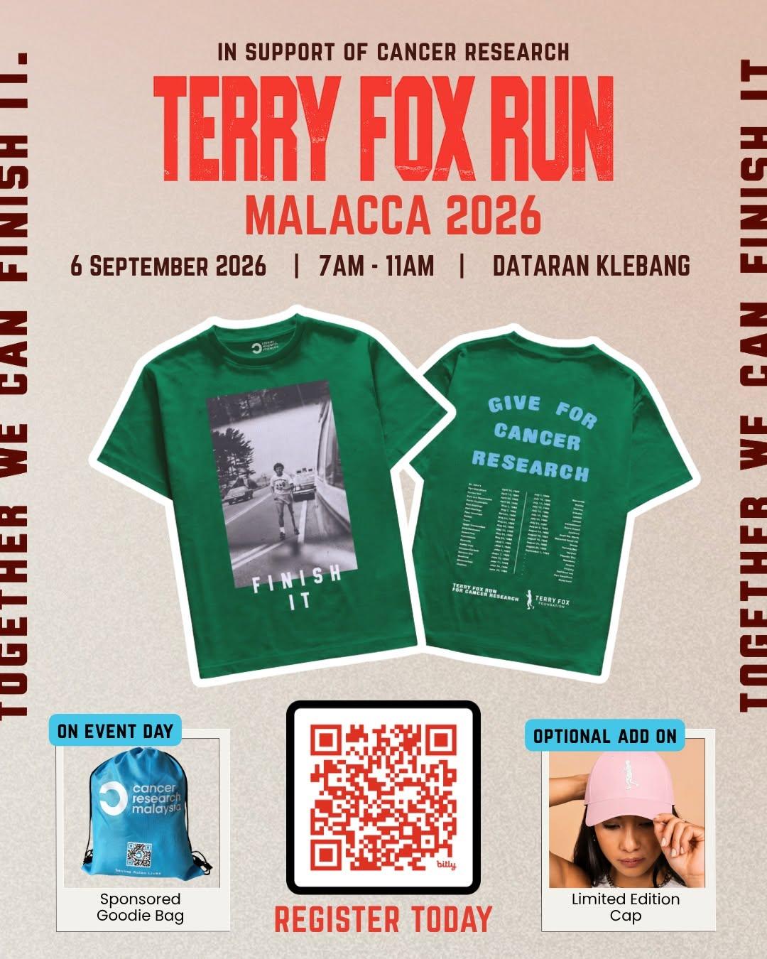 The Terry Fox Run is BACK - Cancer Research Malaysia